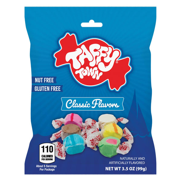 Assorted Original Taffy Flavor Mix (4.5 oz Bag) | Taffy Town