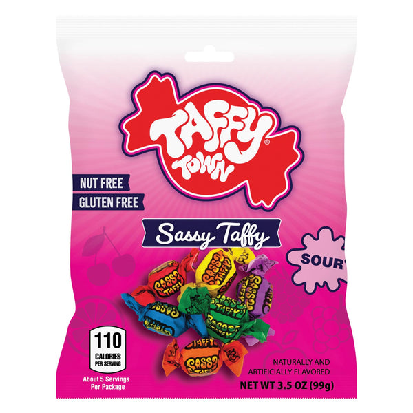 Sassy Taffy (4.5 oz. Bag) | Sassy Taffy | Taffy Town